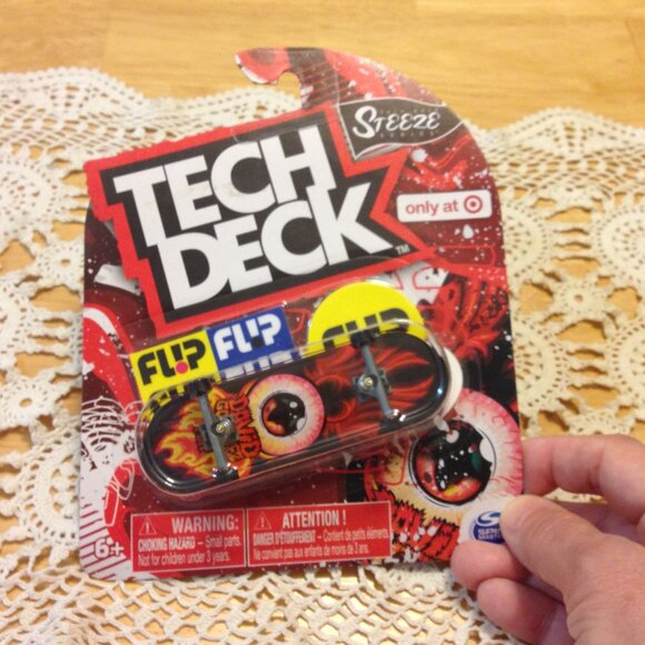 Tech Deck | Toys | Tech Deck Flip Steeze Spin Master Series Fingerboard ...